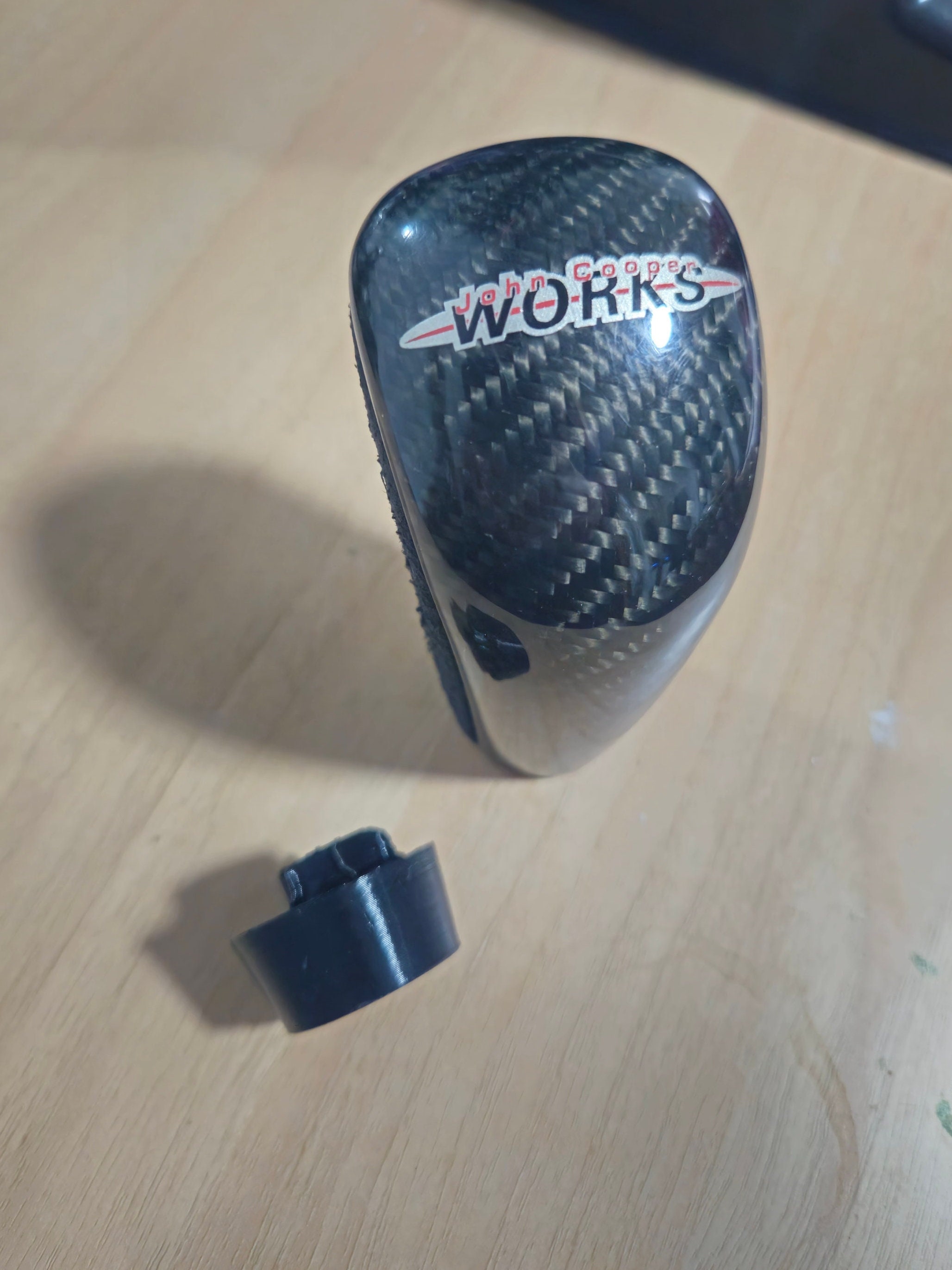 Mini Cooper S R50 R52 R53 JCW Carbon Gear Knob Clip 3D Print John ...