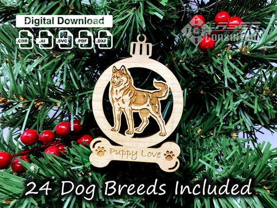 Visual Arts Dog Owner Gift Christmas Laser Cut File Svg Dxf Cut File ...