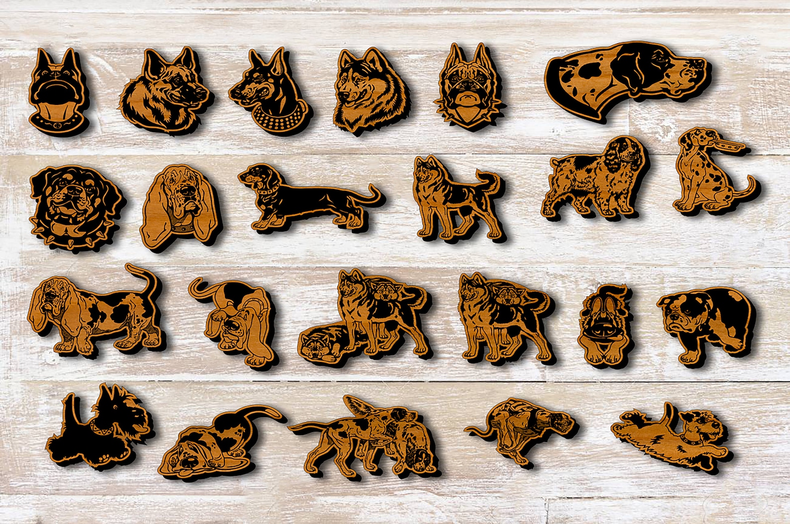 Dog Breed Laser Cut File/ Digital Download/laser Engrave/svg - Etsy