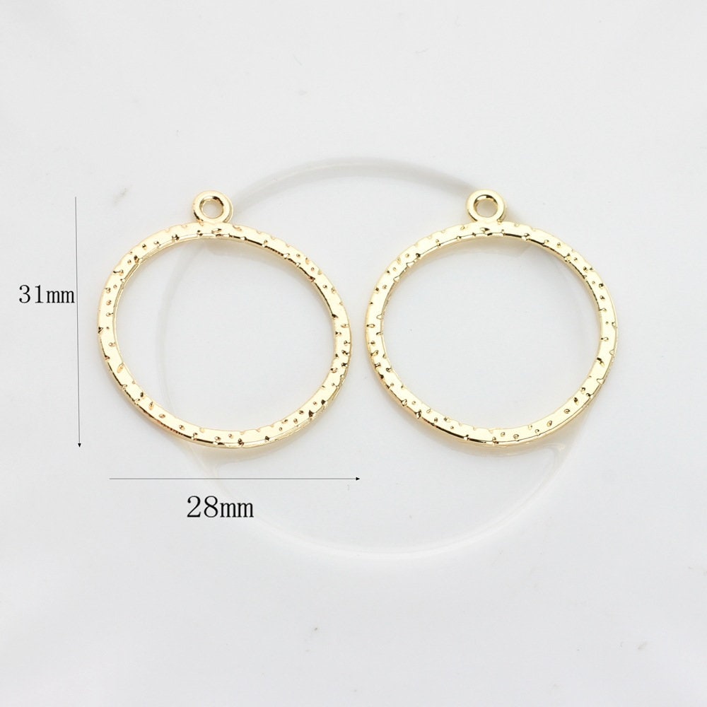 Gold Open Back Bezel for Resin UV Resin Epoxy Resin Pressed - Etsy
