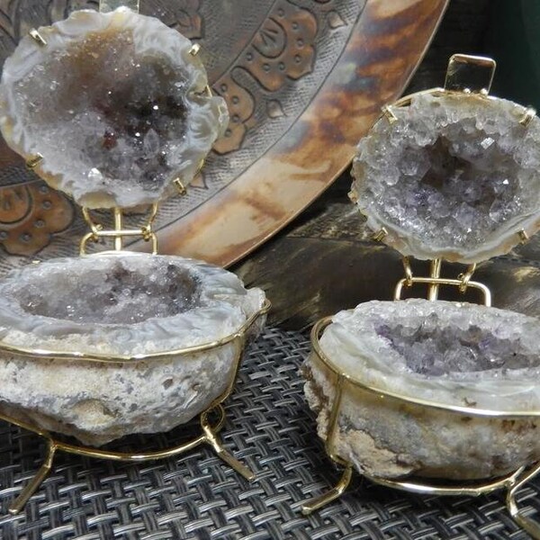 Geode Ring - Etsy