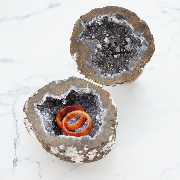 Geode Ring Box - Etsy