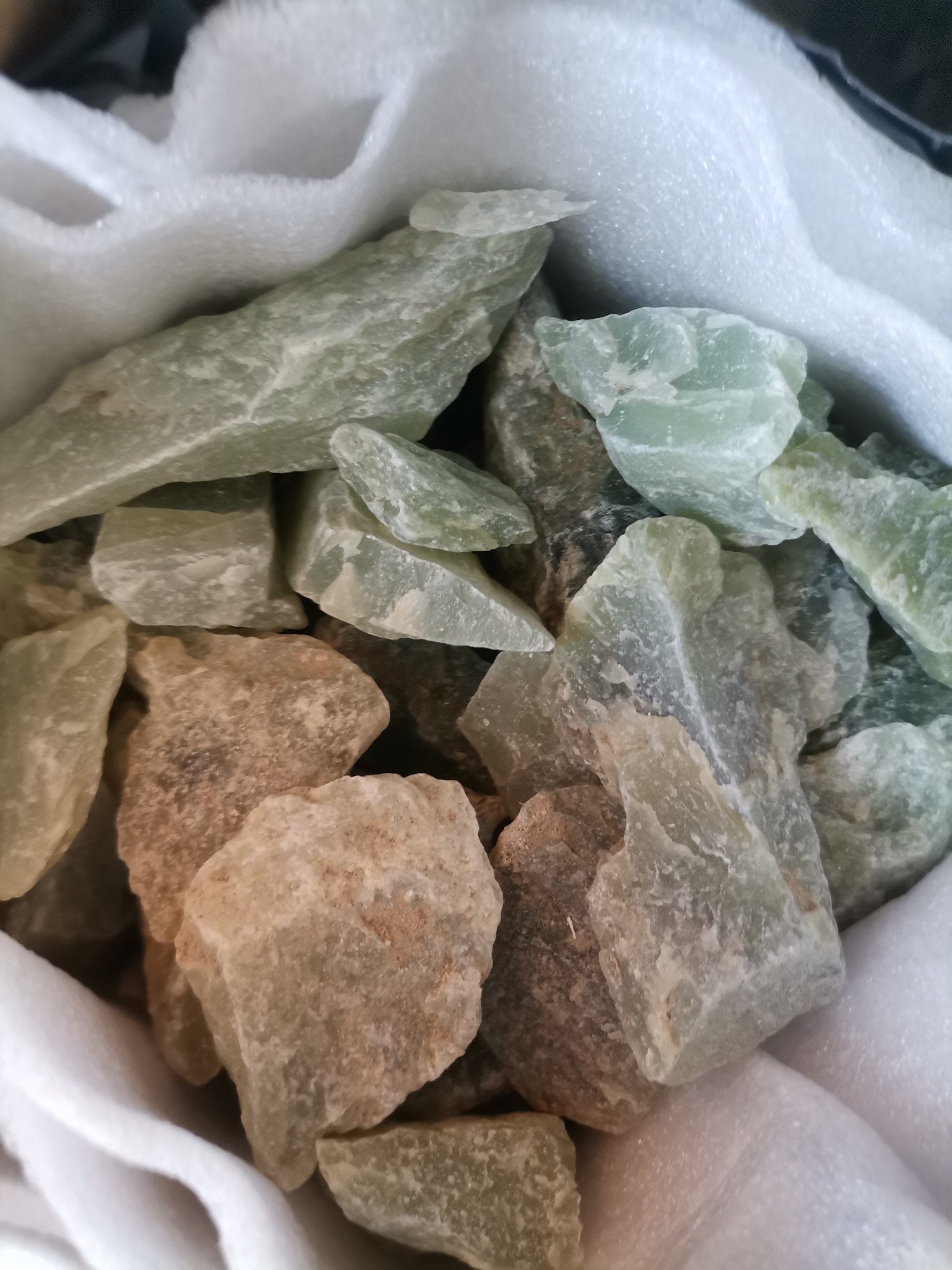 Natural Raw Xiuyan Jade Chunk Raw Green Jade Stone Raw - Etsy