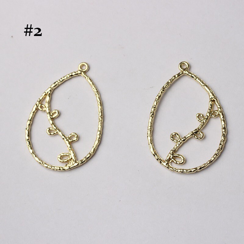 Gold Open Back Bezel for Resin UV Resin Epoxy Resin Pressed - Etsy