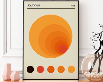 Orange Poster | Etsy