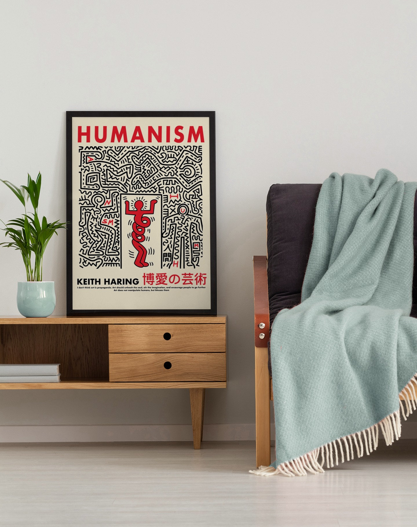 Keith Haring Print Keith Haring Poster Keith Haring - Etsy