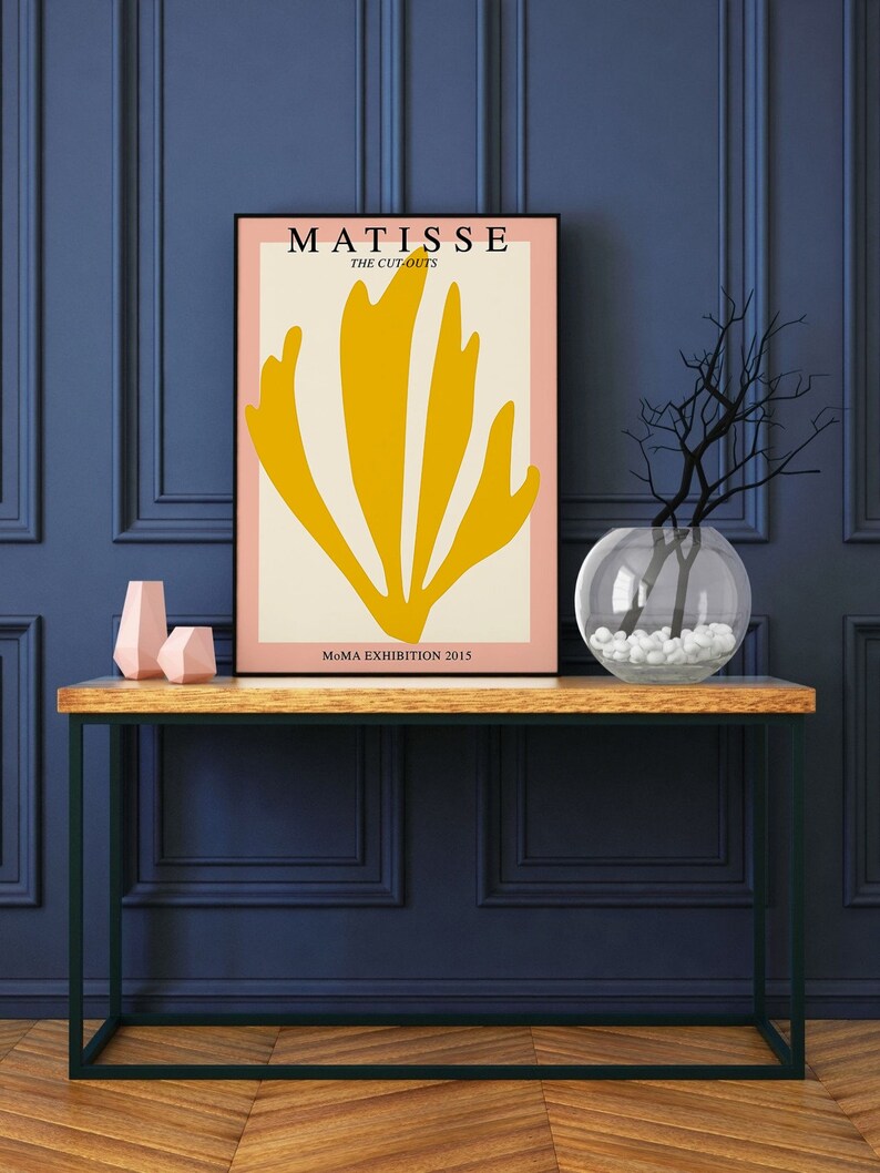 Matisse Art Print Henri Matisse Matisse Leaf Mid Century - Etsy