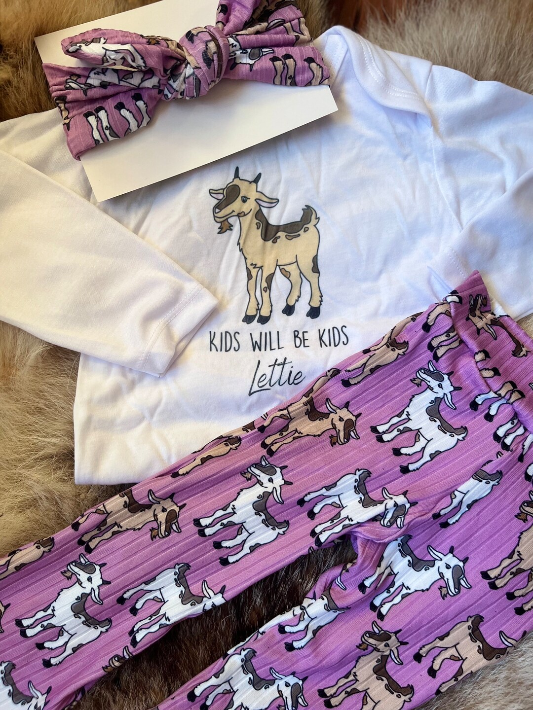 Kids Will Be Kids Goat Outfit, Farm Outfit, Goat Kids Shirt, Goat Baby ...