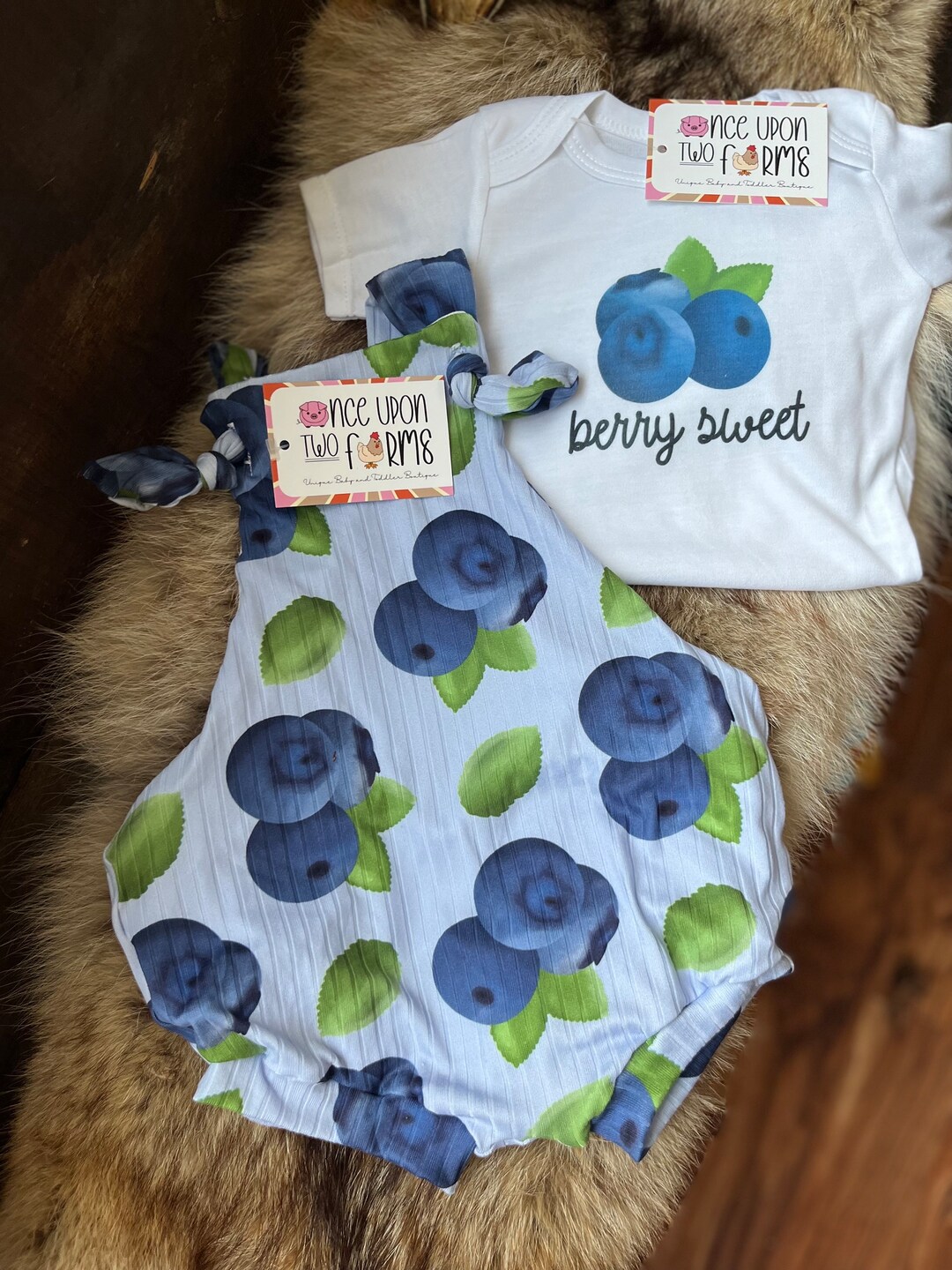 Blueberry Themed Baby and Kid Overalls, Short Overalls, Shortiealls ...