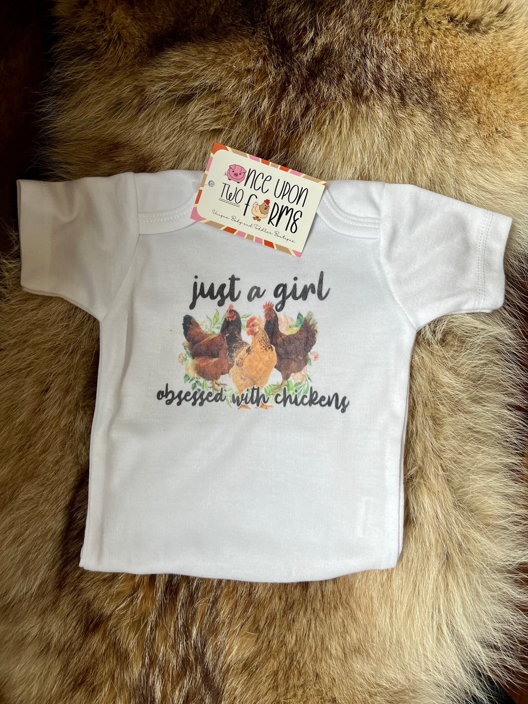 Just a Girl Obsessed With Chickens, Chicken Bodysuit, Chicken Lover T ...