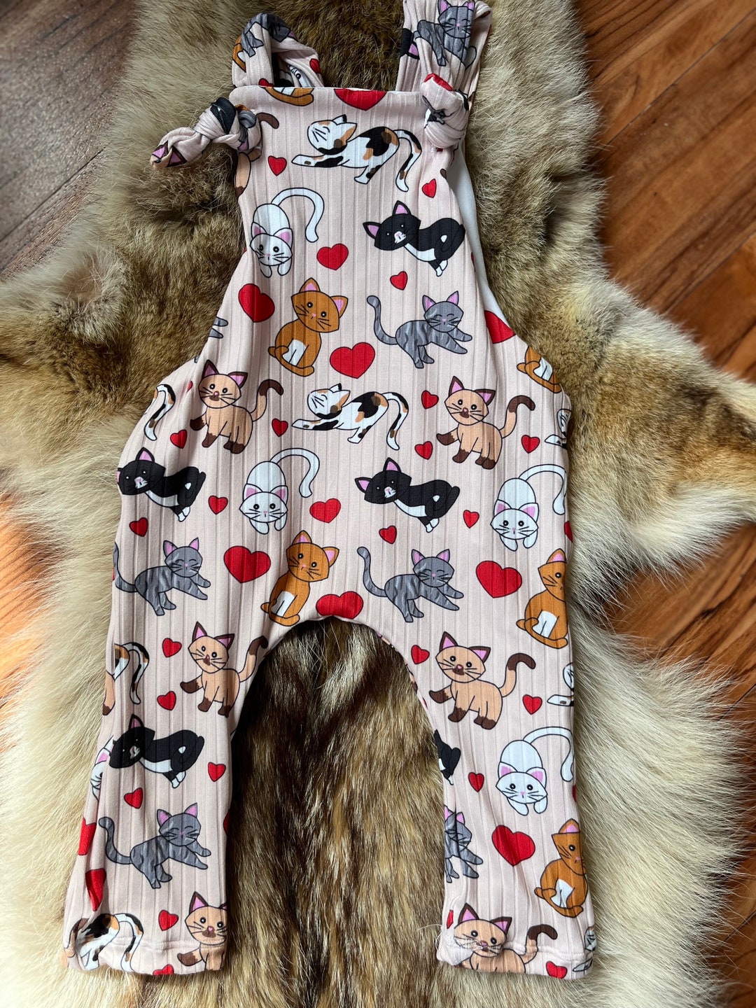 Cat Themed Baby and Kid Overalls, Short Overalls, Shortiealls, Dress ...