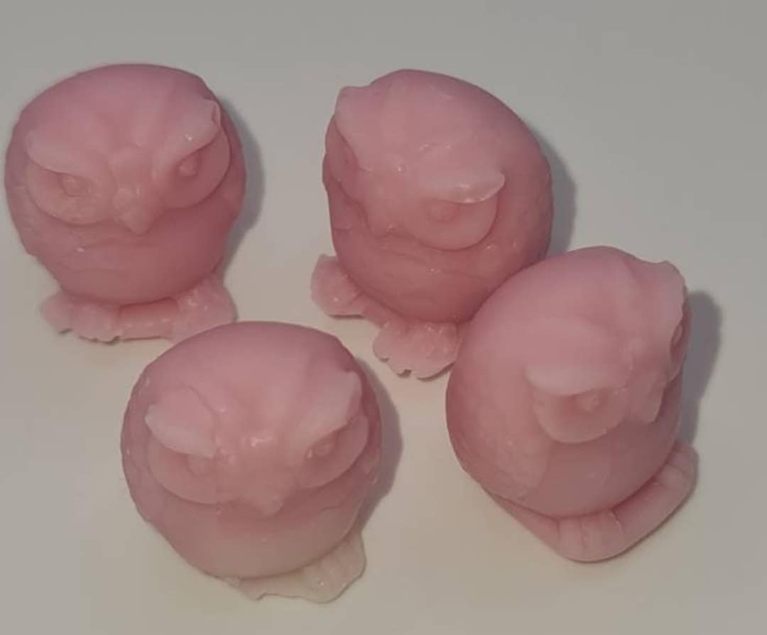 3D Owl Mini Wax Melt / Soy Wax Melt Scoopies Pure Sirona - Etsy