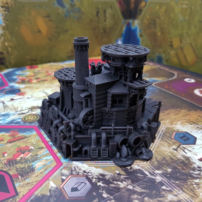SCYTHE - Factory - Meepleforge - Etsy