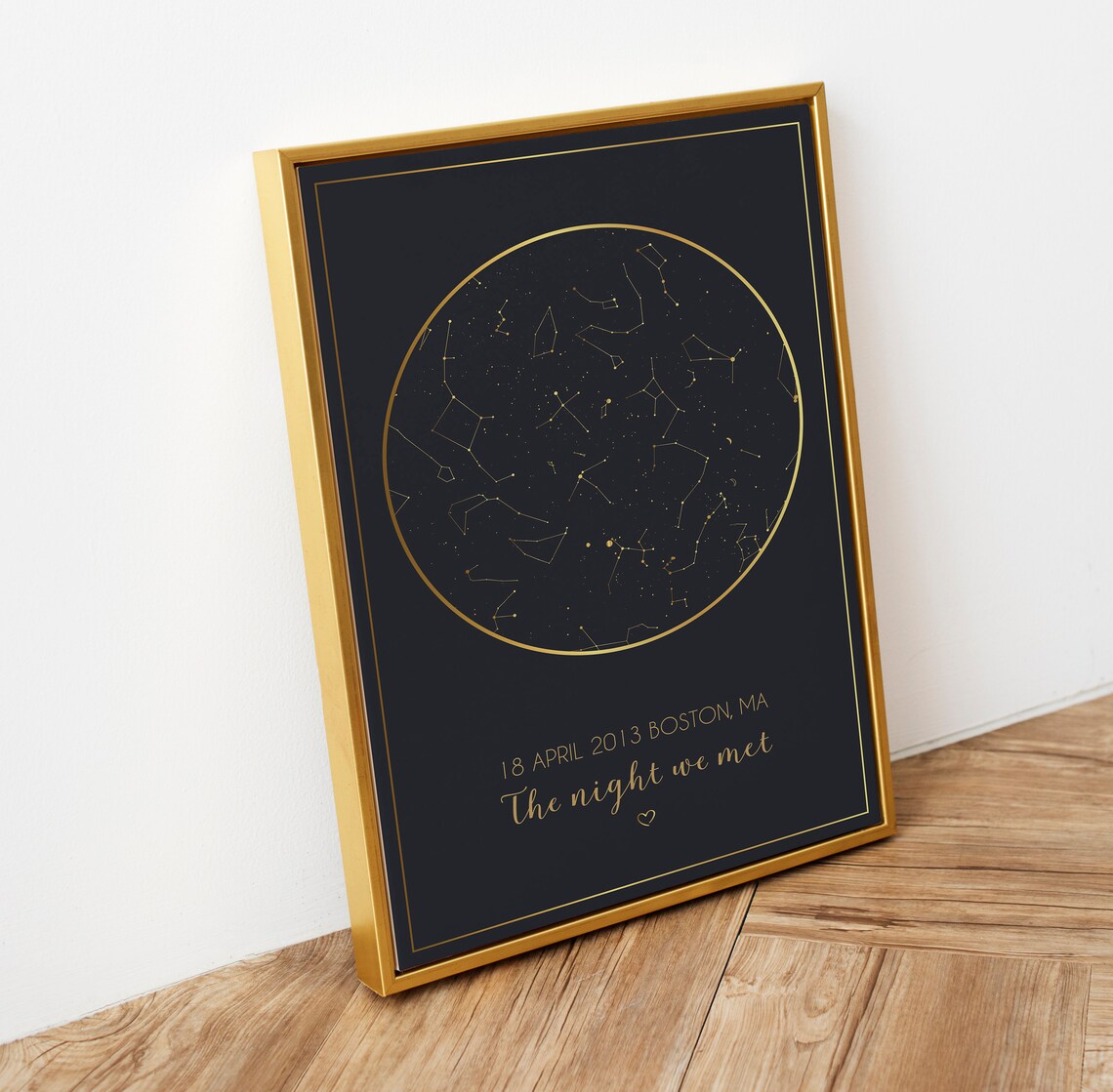 Custom Star Map Print of Any Location Any Date Custom Night - Etsy