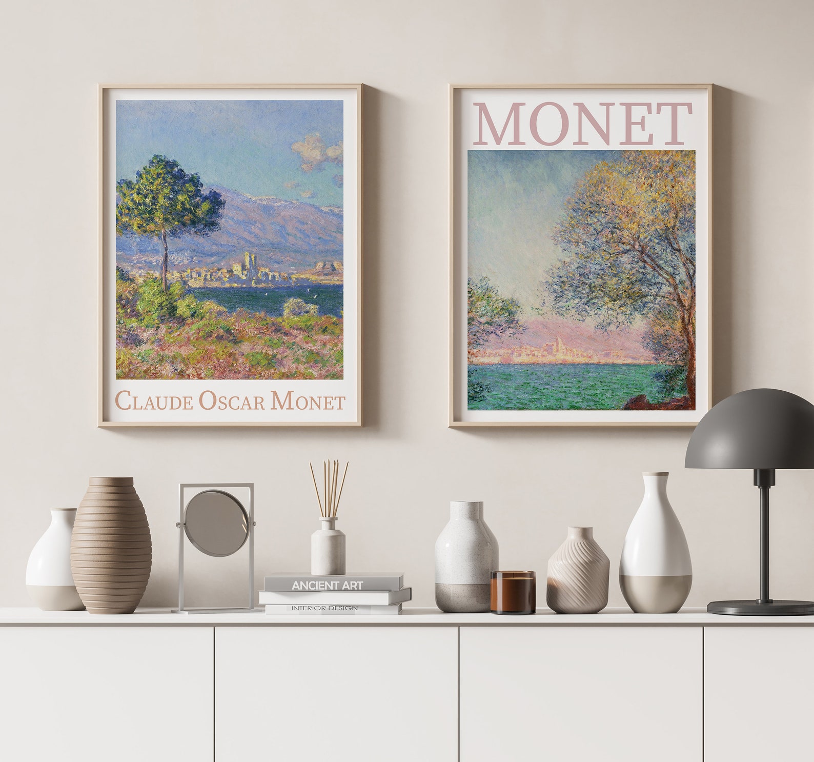 Set of 2 Monet Art Prints Claude Monet | Etsy