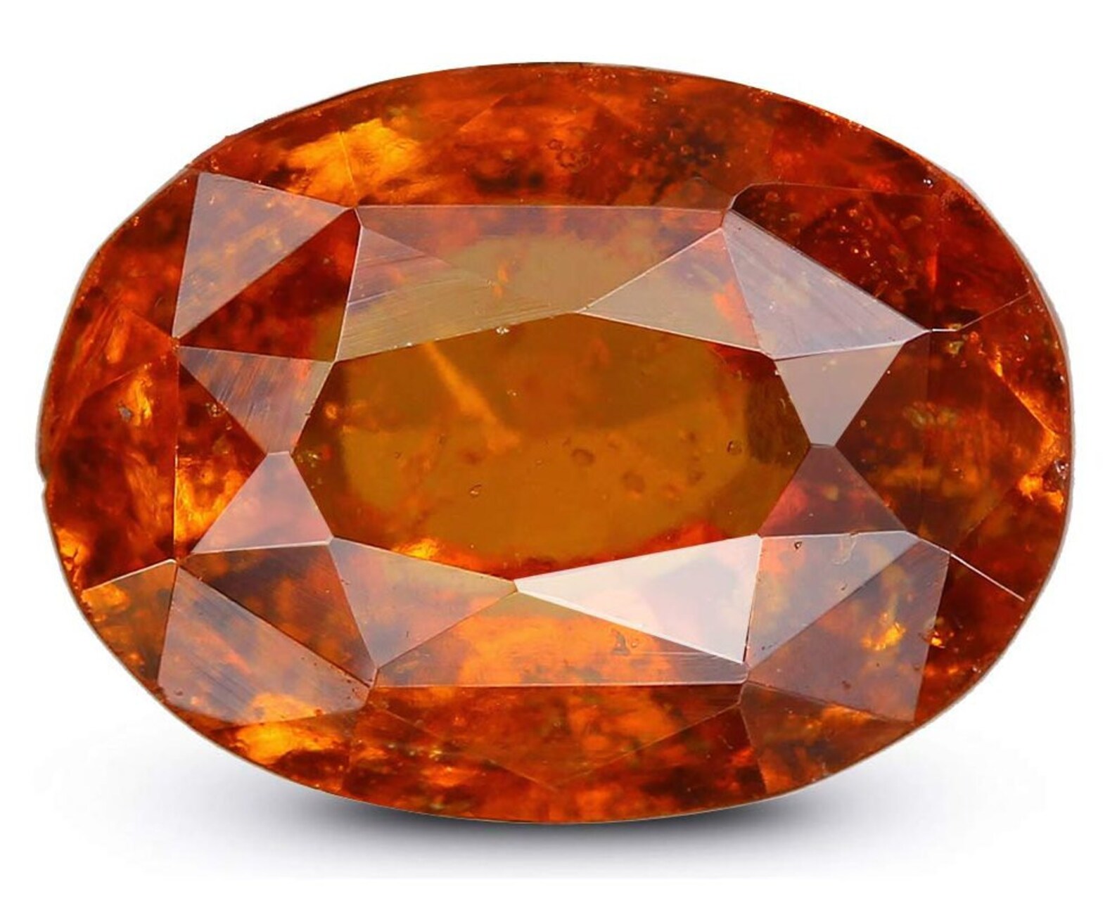 Natural Gomed Hessonite Loose Gemstone Oval/Mix Shape 4.25 | Etsy