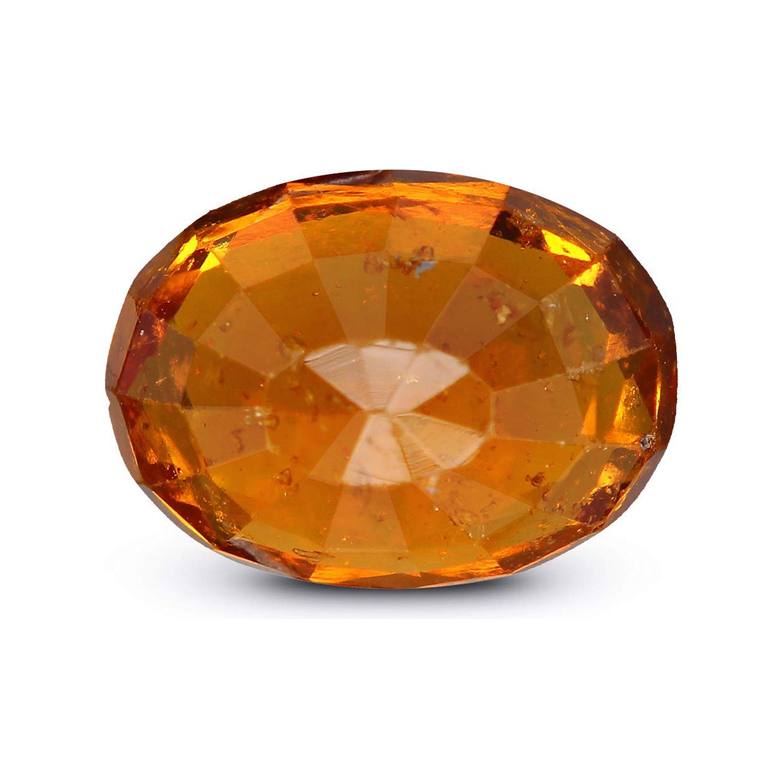 Natural Gomed Hessonite Loose Gemstone Oval/Mix Shape 4.25 | Etsy