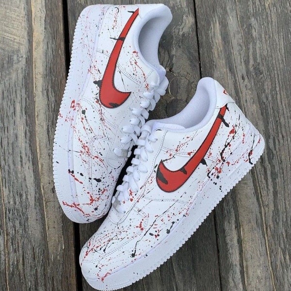 Splatter Paint Shoes - Etsy