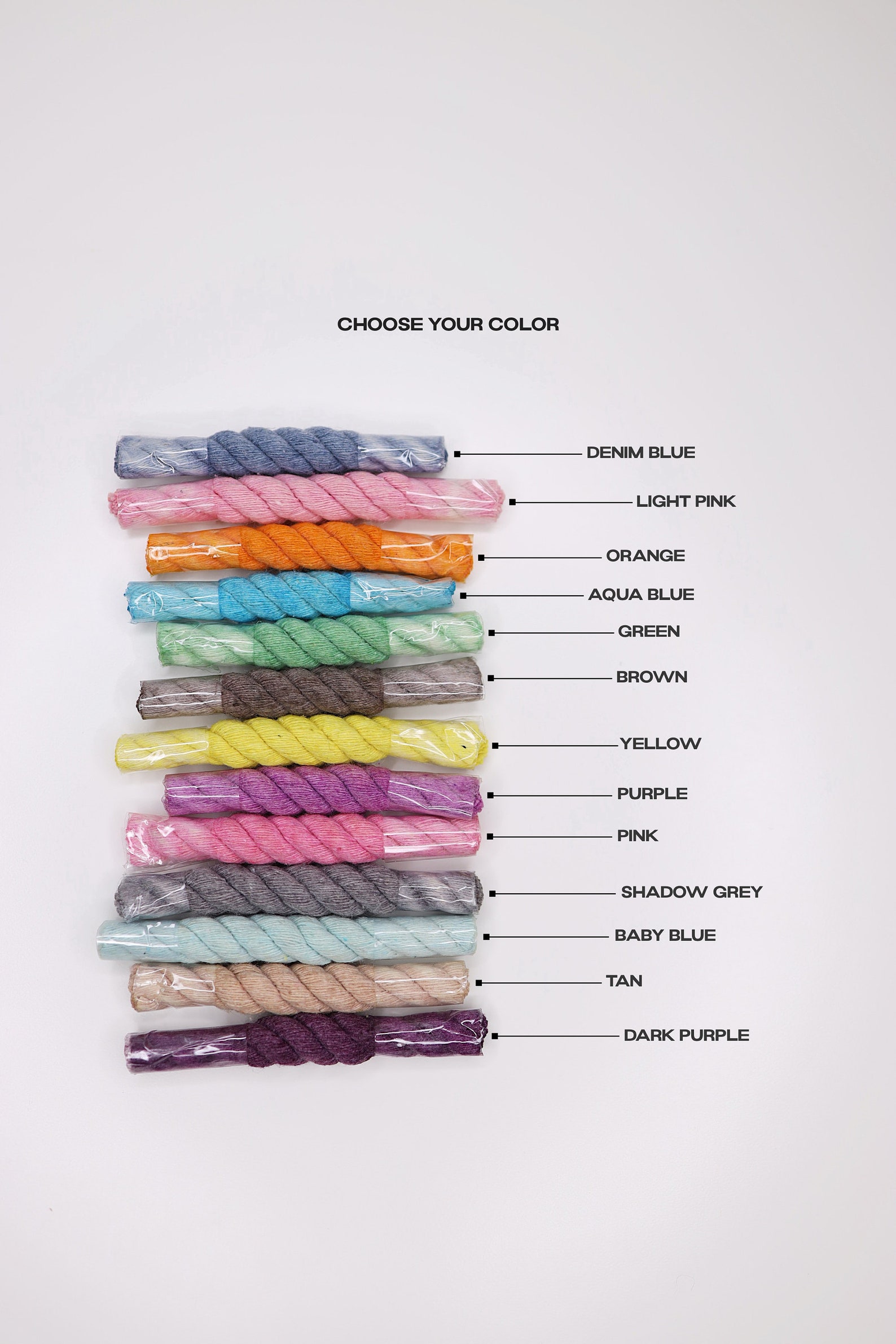 Natural Cotton Rope Laces Air Force 1 Custom Sneaker choose - Etsy