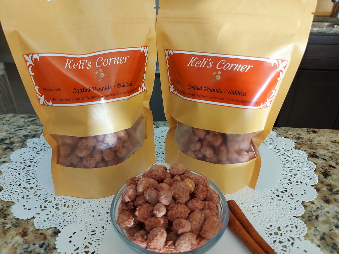 Sugar Coated Peanuts in Bag - Etsy