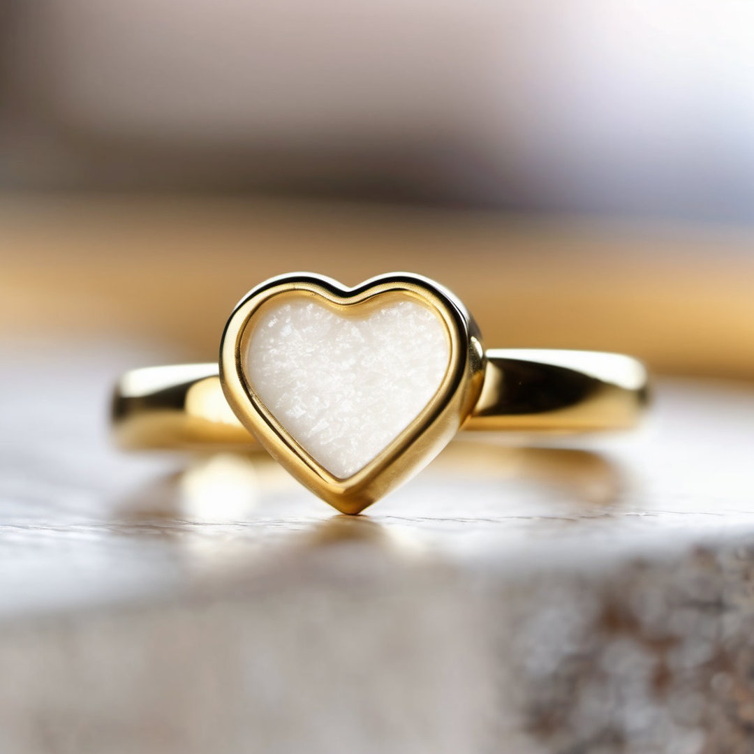 DIY Gold Breastmilk Ring Kit - Adjustable Keepsake Ring - Memorial Kit ...