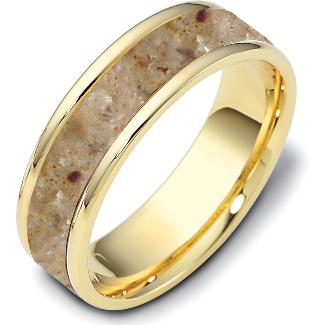 Gold Cremation Ring - Ash Ring - Memorial Ring - Etsy