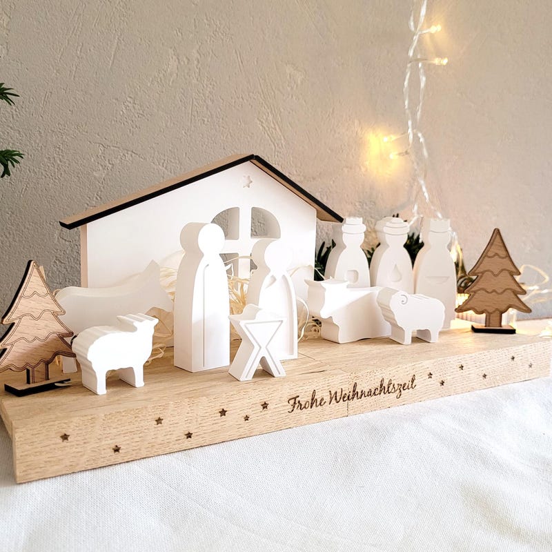Krippe aus raysin - Etsy.de
