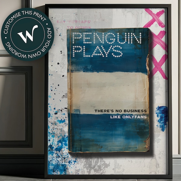 Penguin Cover Art - Etsy