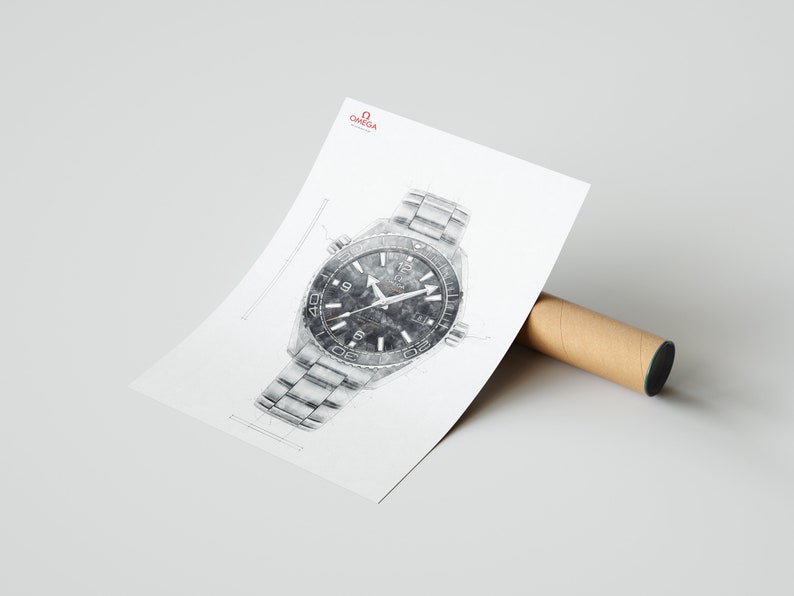 Omega Seamaster 600m Planet Ocean, Ref. 215.30.44.21.01.001 - Digitally ...