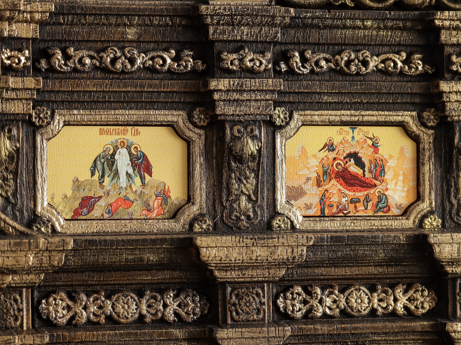 21.5 Home Iconostasis Baroque Style Wall-mounted and - Etsy