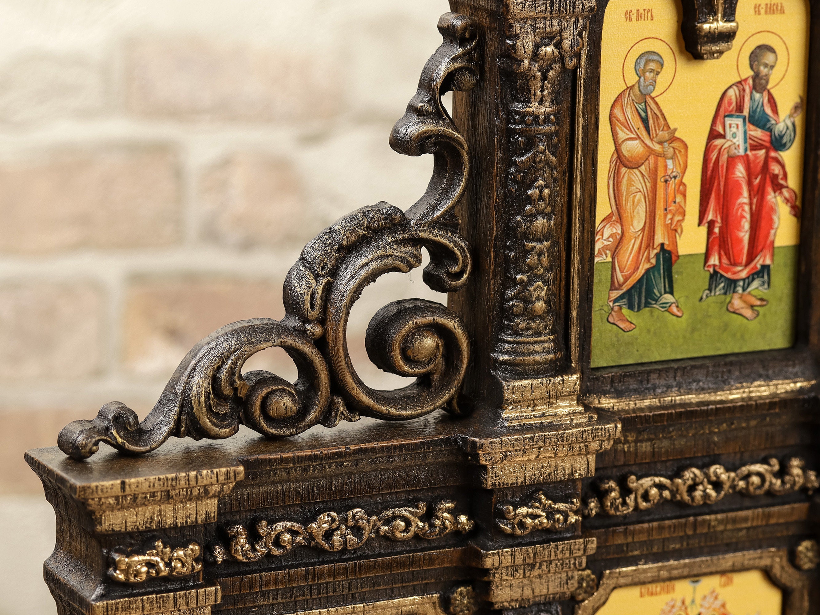 21.5 Home Iconostasis Baroque Style Wall-mounted and - Etsy Canada