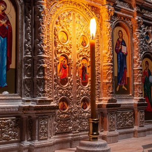 21.5 Home Iconostasis Baroque Style Wall-mounted and Table-top Prayer ...