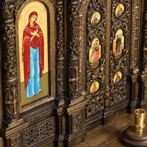 21.5 Home Iconostasis Baroque Style Wall-mounted and - Etsy