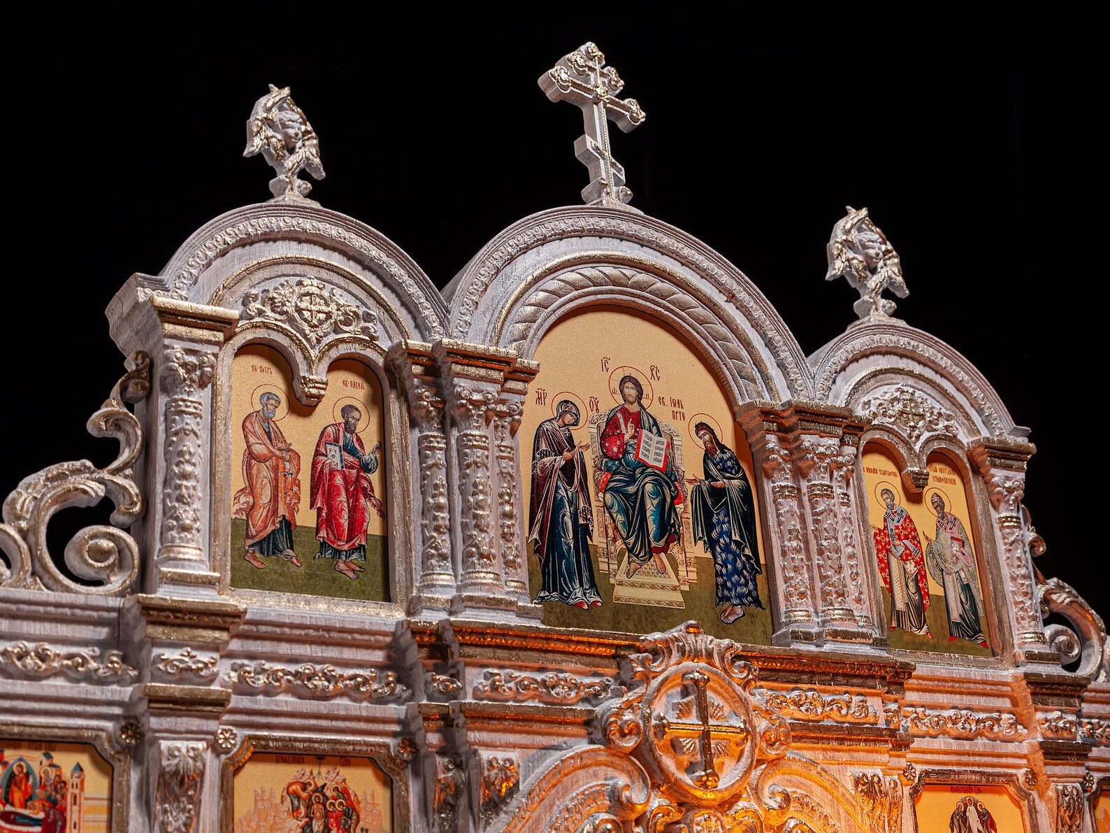 21.5 Home Iconostasis Baroque Style Wall-mounted and - Etsy