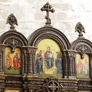 21.5 Home Iconostasis Baroque Style Wall-mounted and - Etsy