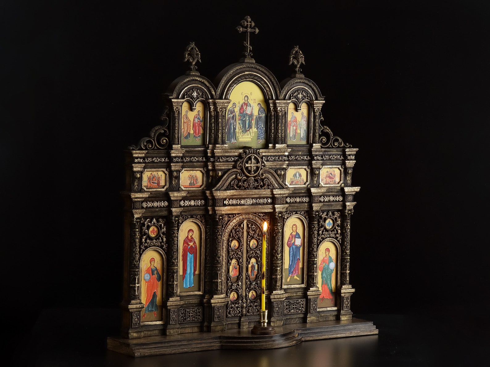 21.5 Home Iconostasis Baroque Style Wall-mounted and - Etsy UK