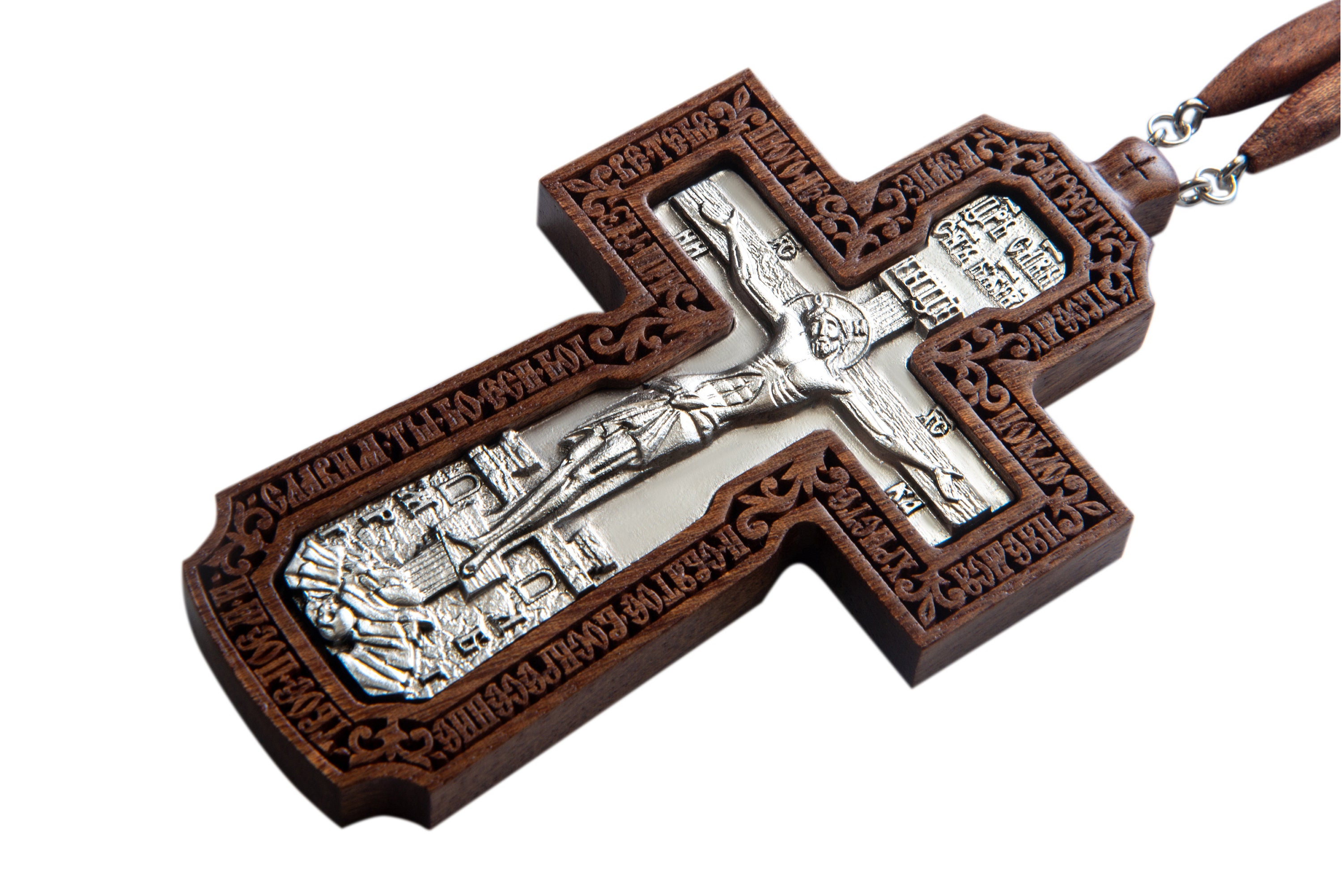 5 Priest Pectoral Cross Priestly 2.2 Crucifix Christian - Etsy