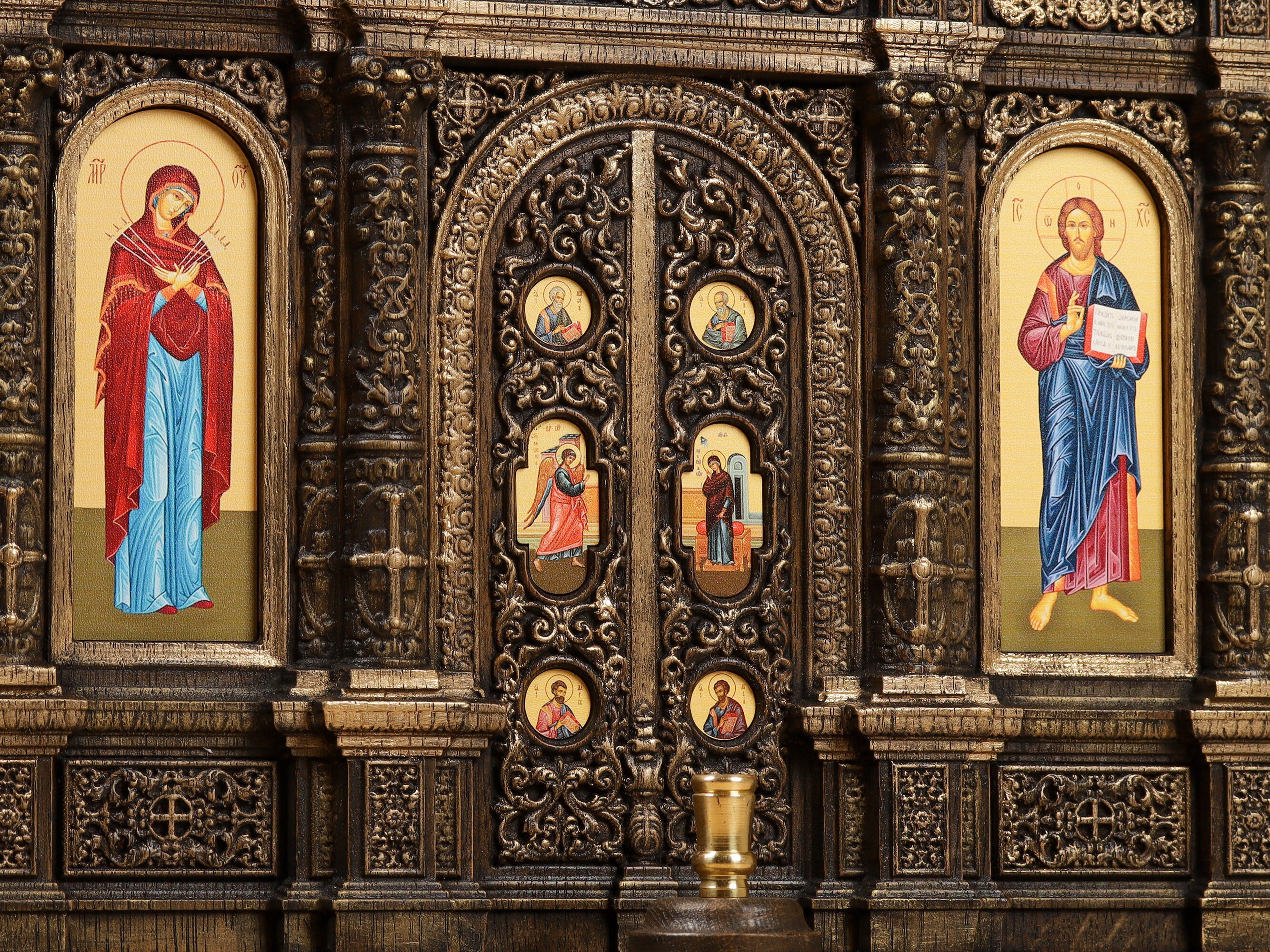 21.5 Home Iconostasis Baroque Style Wall-mounted and - Etsy Canada