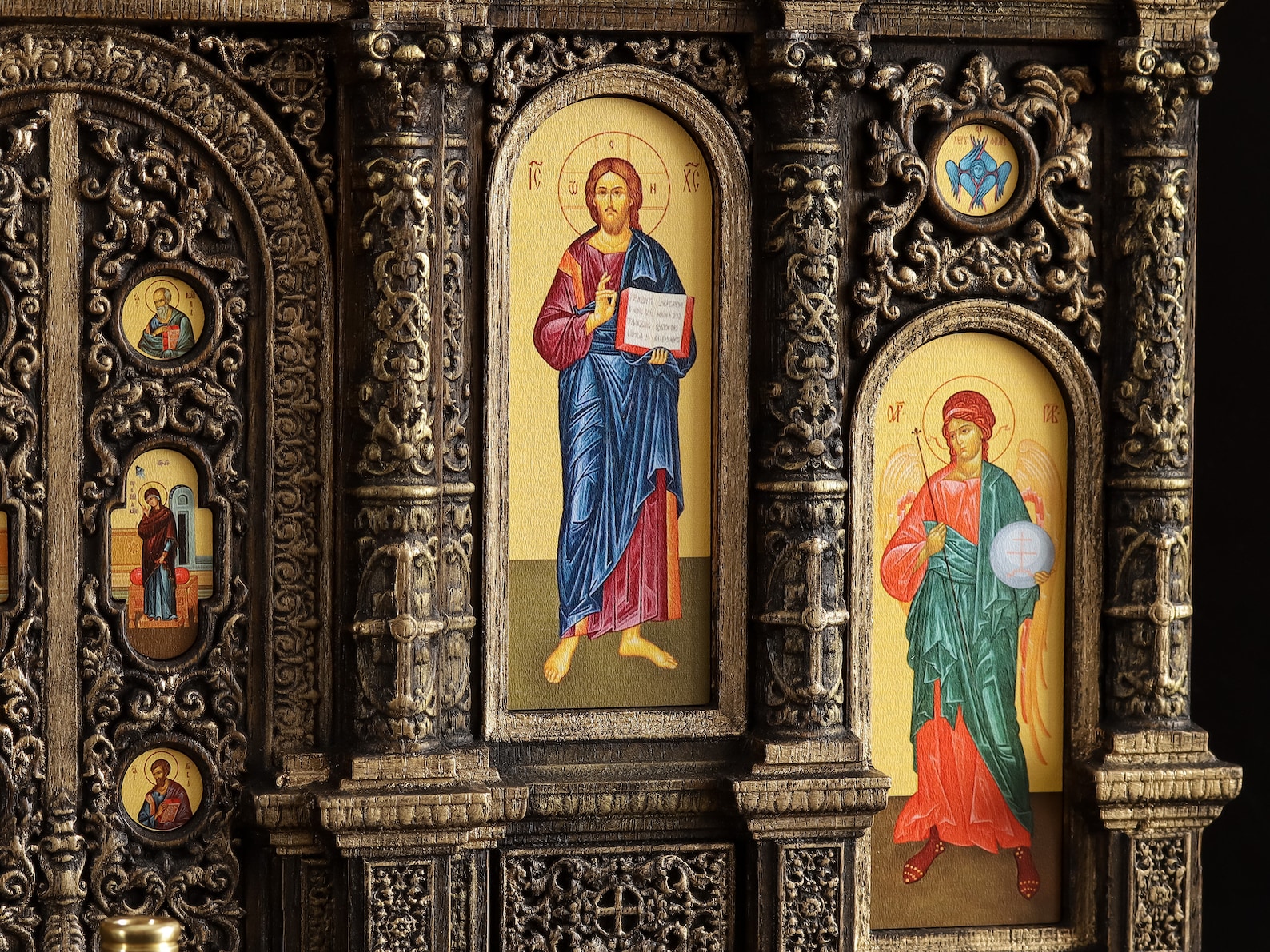21.5 Home Iconostasis Baroque Style Wall-mounted and - Etsy