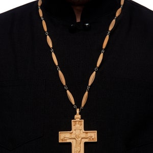 5" Priest Pectoral Cross Proto-priestly #3 Christian Cross Religious ...