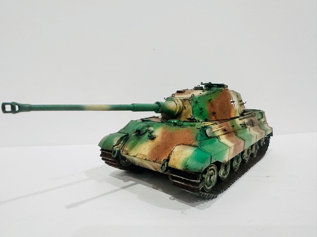 Tank Panzer German 1/35 King Tiger (tiger II) WW2 AFV Model Tank ...