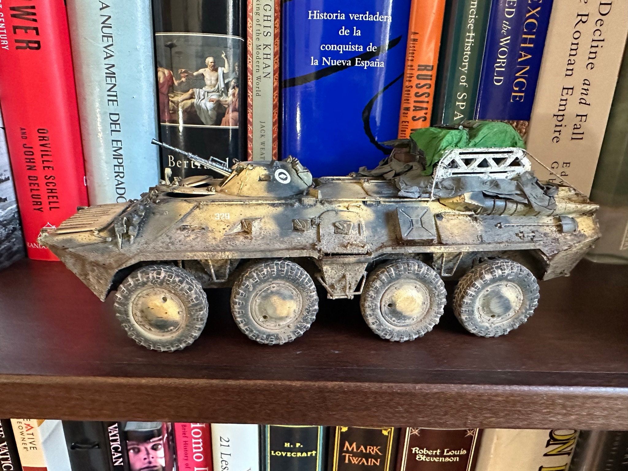 Pro Built 1/35 BTR 70 AFV tank Modern Model Russian Soviet. Painted and ...