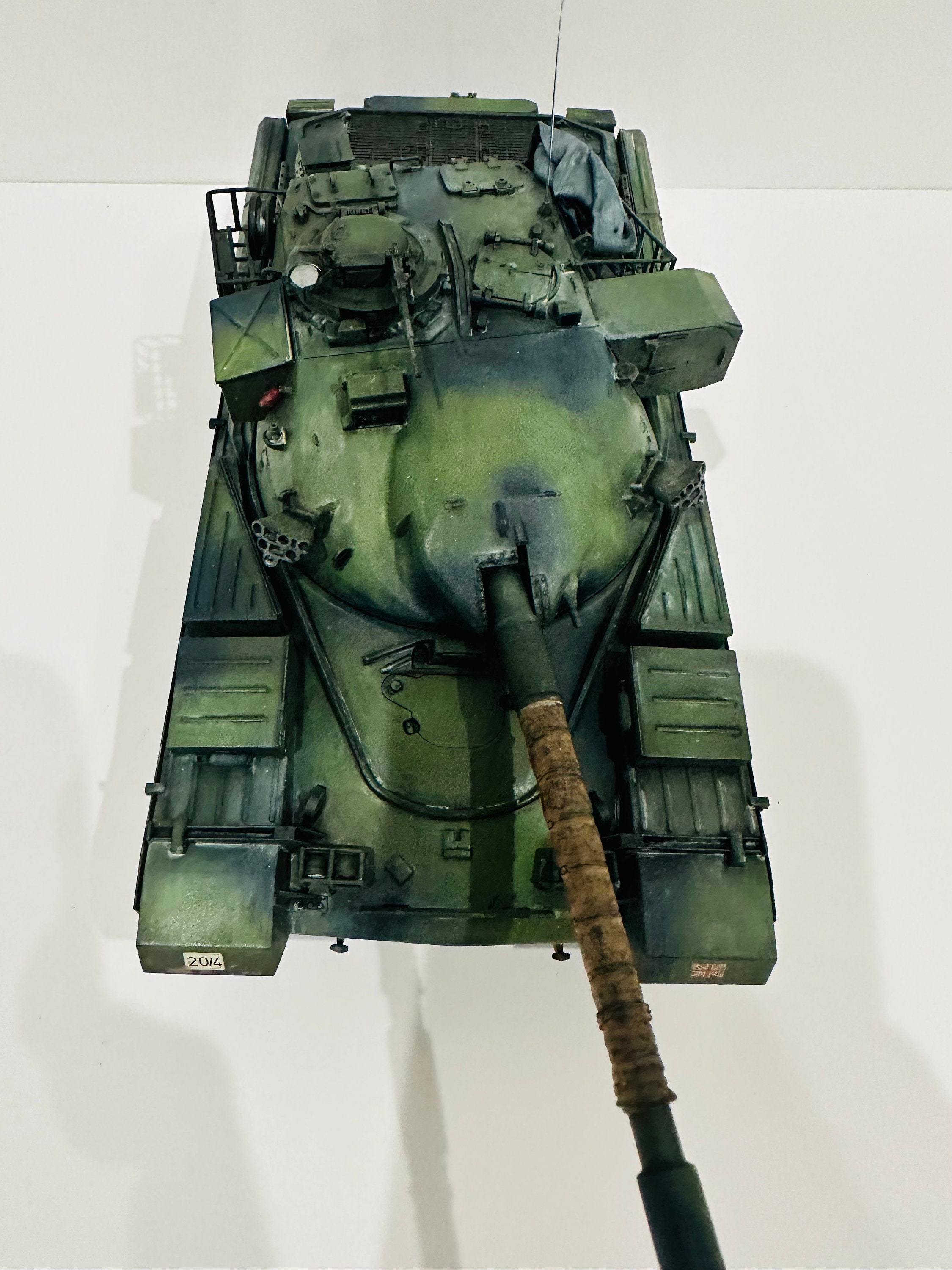 Tank 1/35 British Chieftain Modern Scale Model English Tank Cold War ...