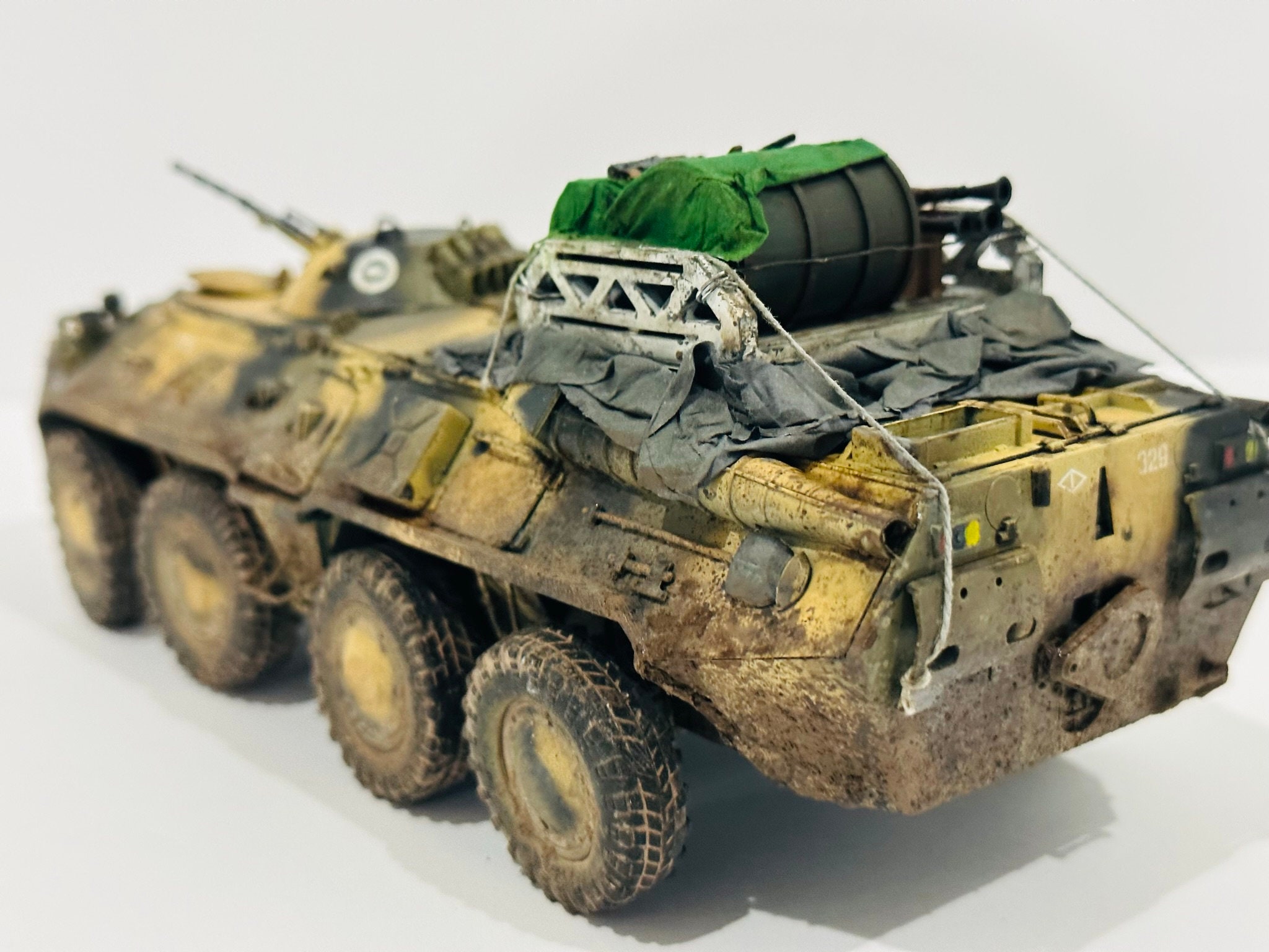 Pro Built 1/35 BTR 70 AFV tank Modern Model Russian Soviet. Painted and ...