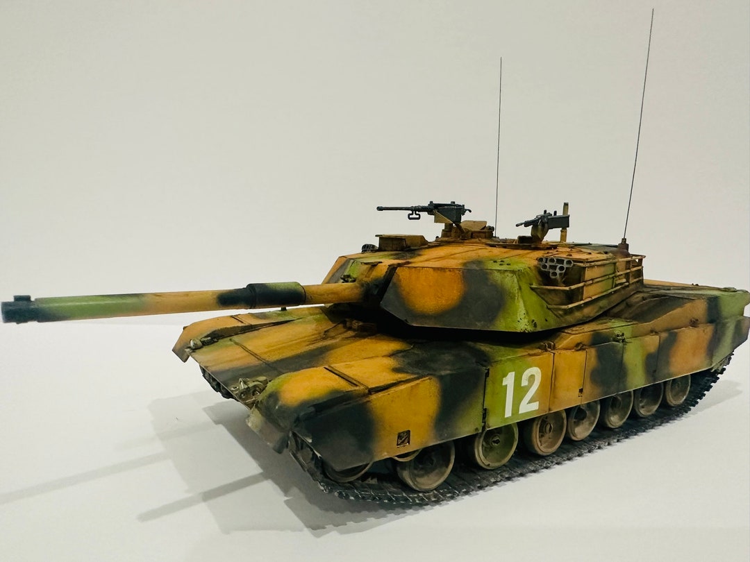 FINISHED Pro Built 1/35 Tank Abrams Modern American Tank Cold War AFV ...
