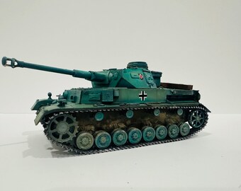 FINISHED Pro Built 1/35 Panzer dicker Max Tank Model WW2 German 10.5 Cm ...