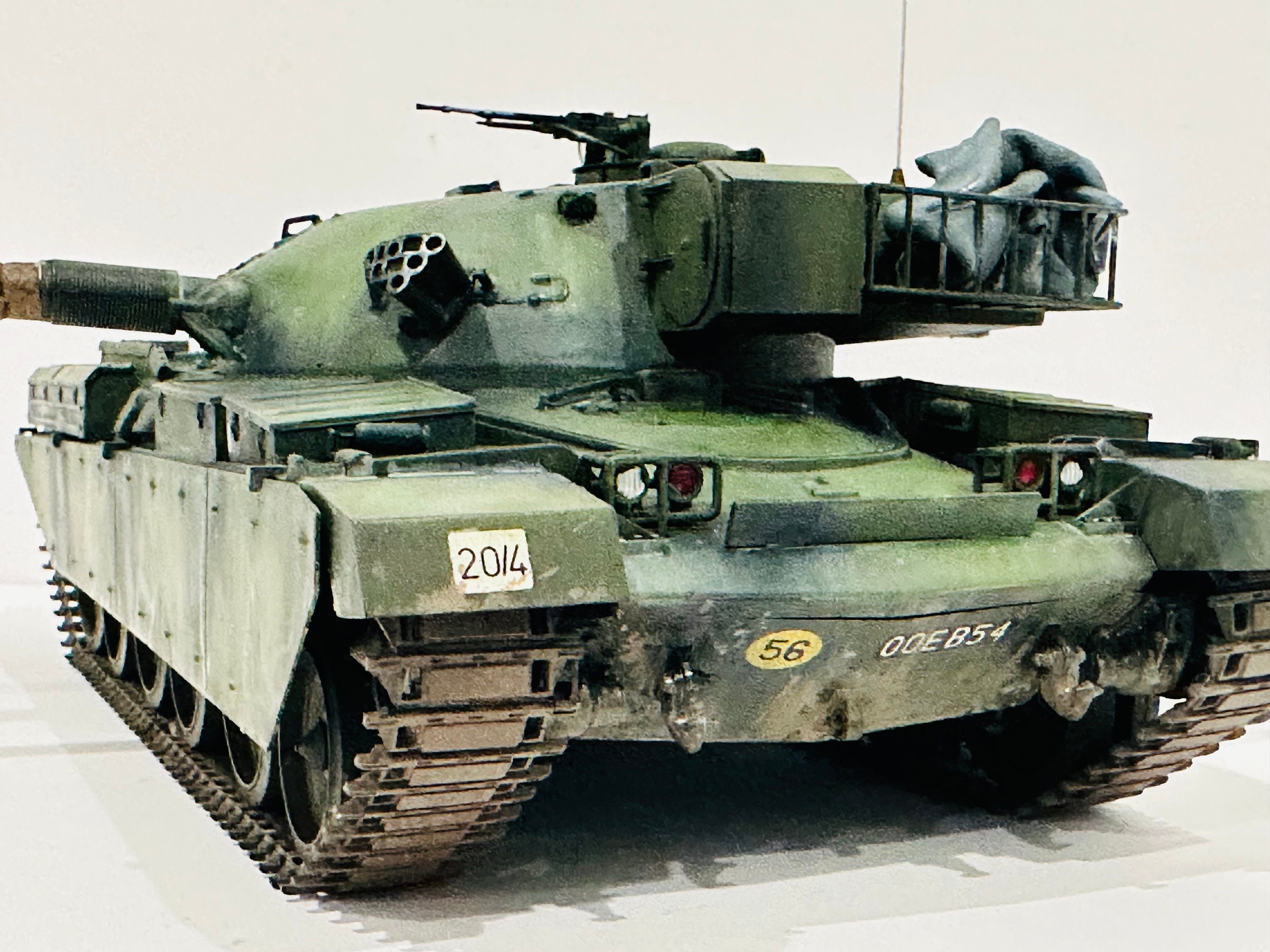 Tank 1/35 British Chieftain Modern Scale Model English Tank Cold War ...