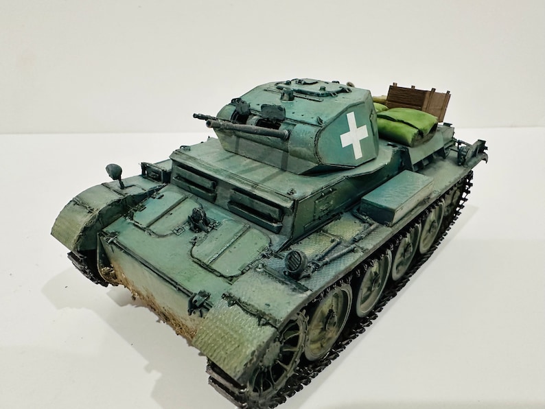Panzer Panzer 1/35 Panzer II German Model Tank Afv WW2 ...