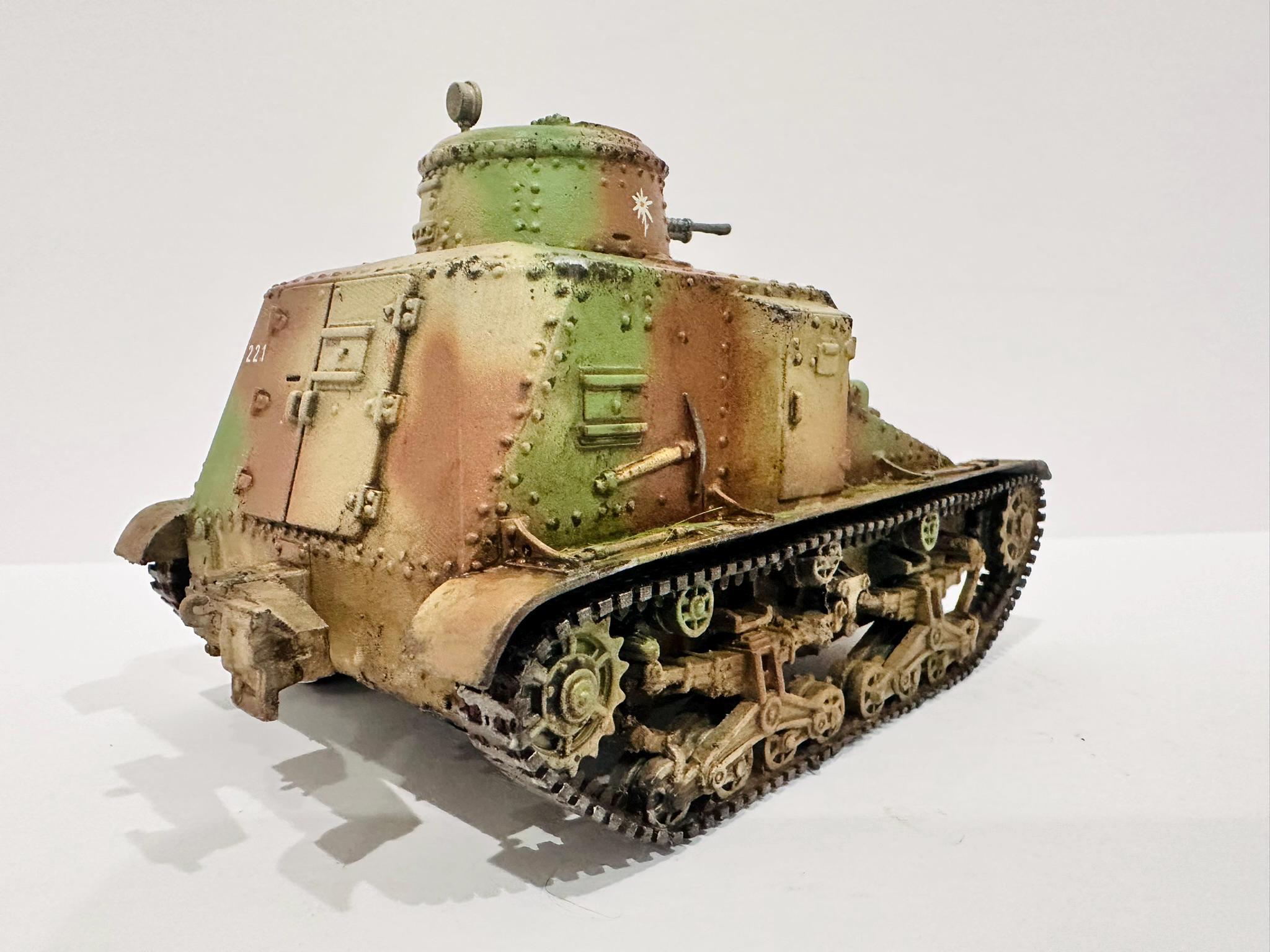 FINISHED Pro Built 1/35 Type 95 So-ki Railroad Tankette Scale Model ...