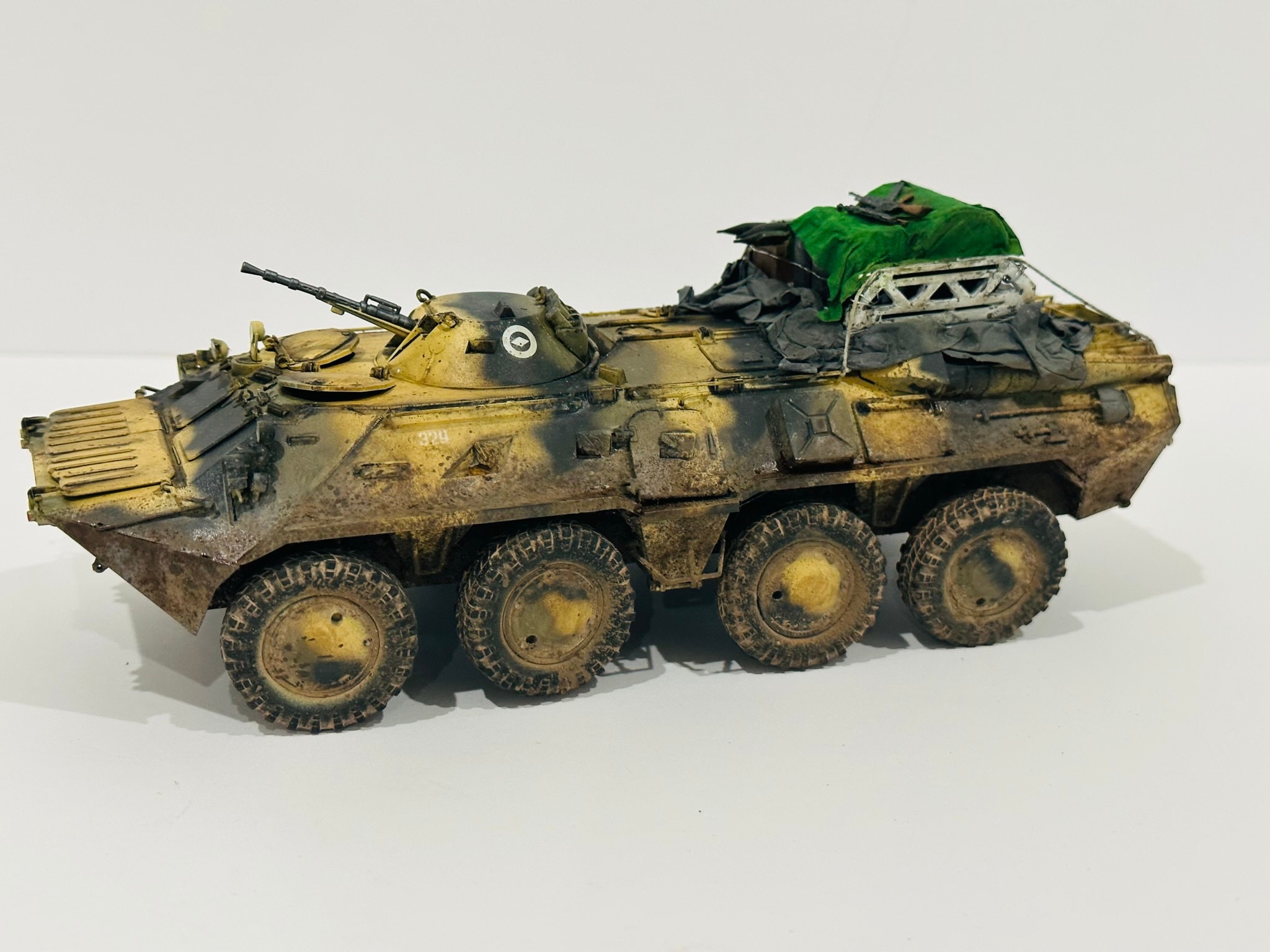 Pro Built 1/35 BTR 70 AFV tank Modern Model Russian Soviet. Painted and ...
